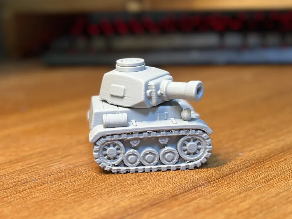 Cute Panzer IV by D-studio MakerWorld: Download Free 3D Models