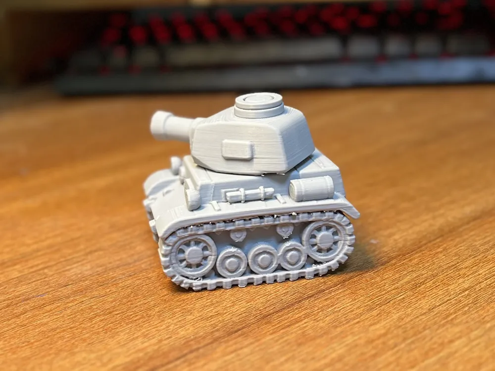 Cute Panzer IV by D-studio MakerWorld: Download Free 3D Models