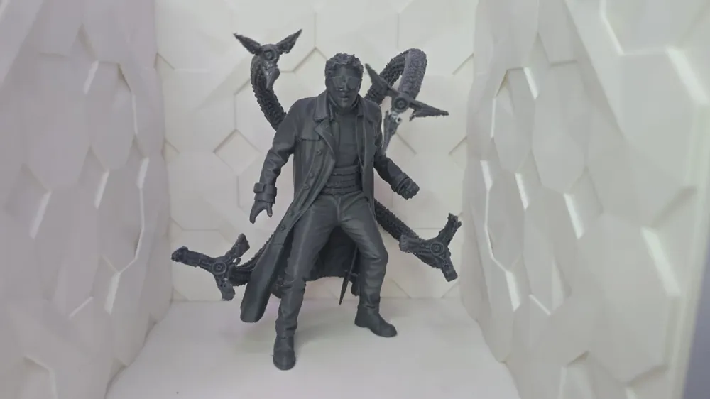 Dr. Otto Octavius "Doc Ock" Marvel Figure/Bust - Free 3D Print Model ...