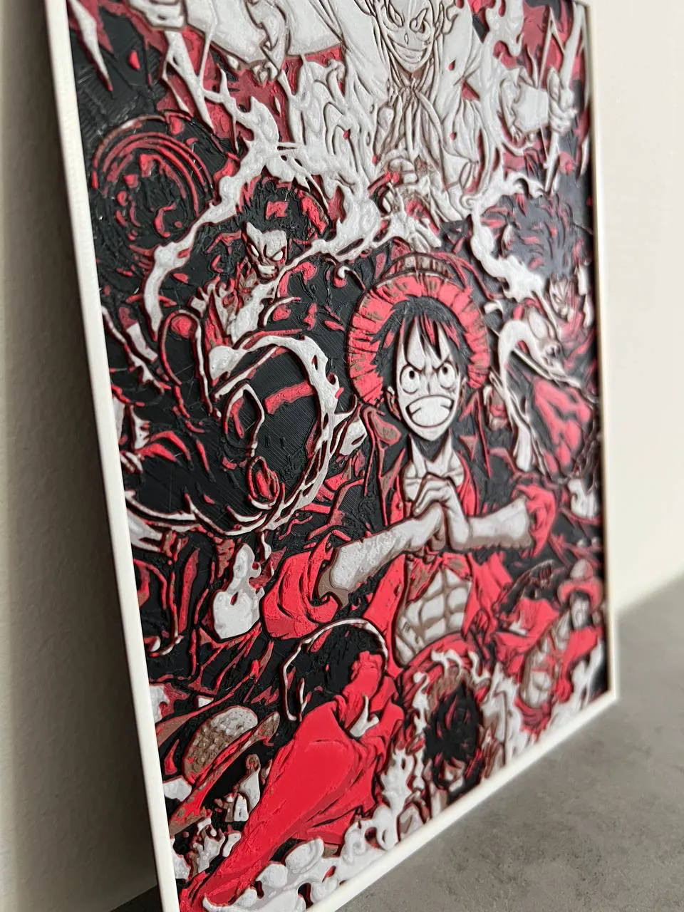 Luffy evolution hue forge One Piece by giamma933 - MakerWorld