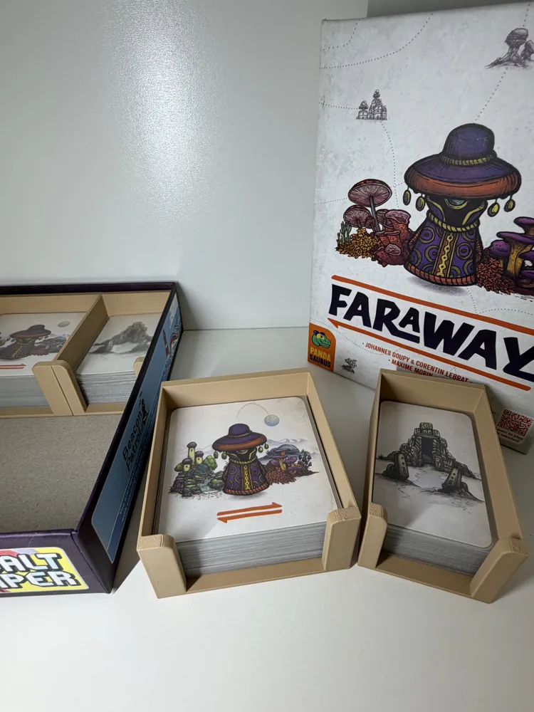 Faraway insert with individual trays - Free 3D Print Model - MakerWorld