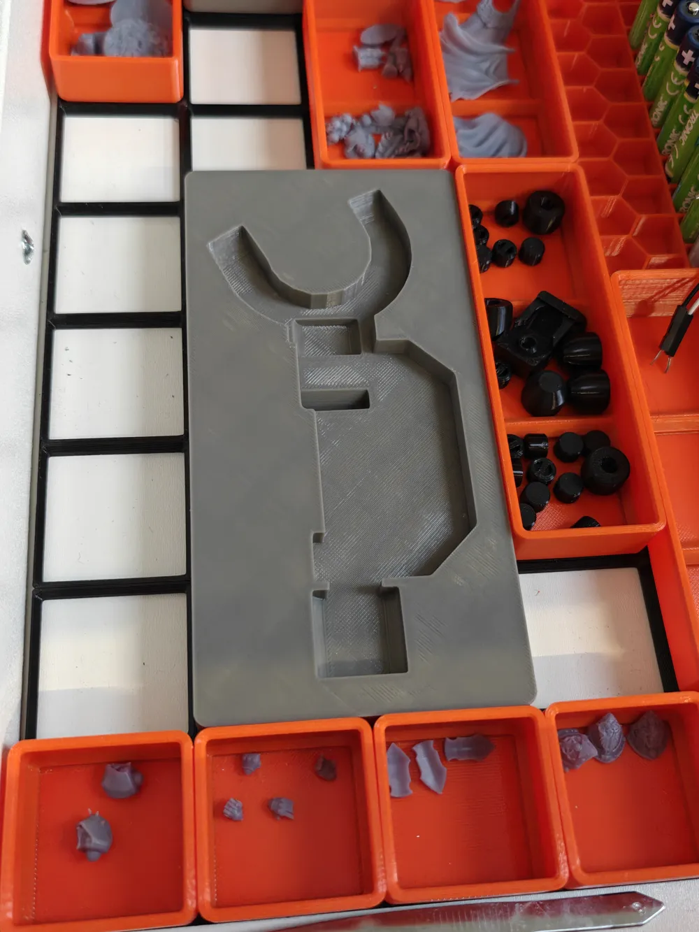 Gridfinity holder for Rotating Airbrush Stand - Free 3D Print Model ...