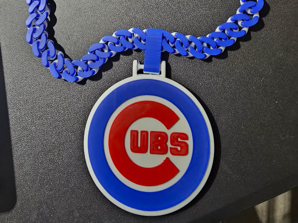 Chicago Cubs Chain - Free 3D Print Model - MakerWorld