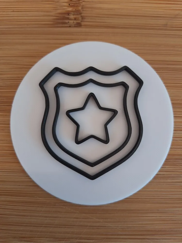 Sensory play : Police stamp set - Free 3D Print Model - MakerWorld