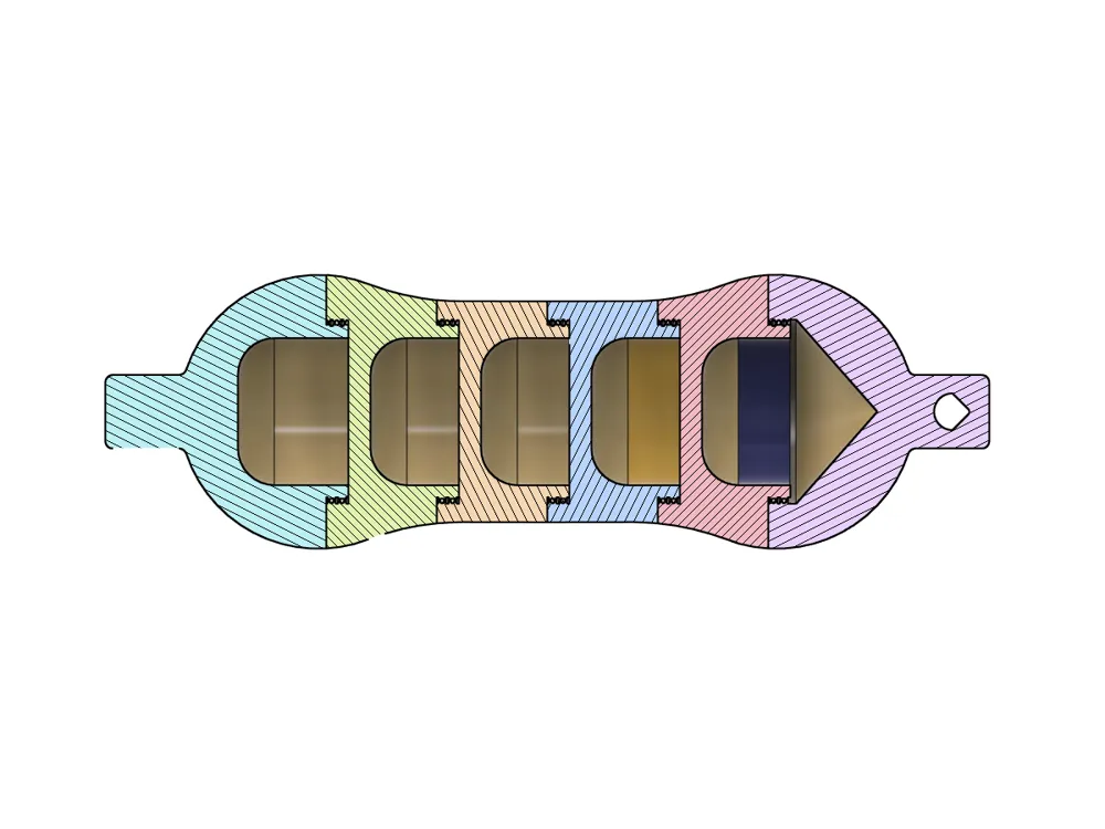 Handheld Resistor Twist Storage by José Designs - MakerWorld