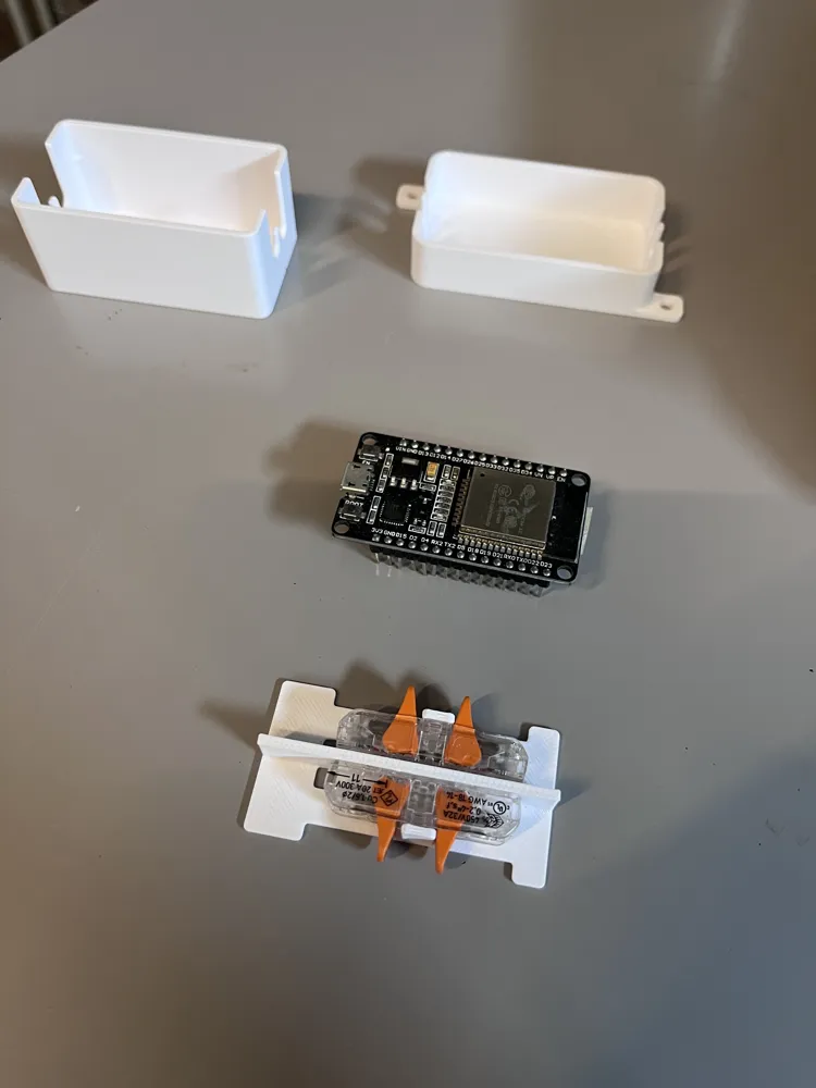 ESP32 Enclosure with WAGO Connectors by Jorrit154 MakerWorld: Download Free 3D Models