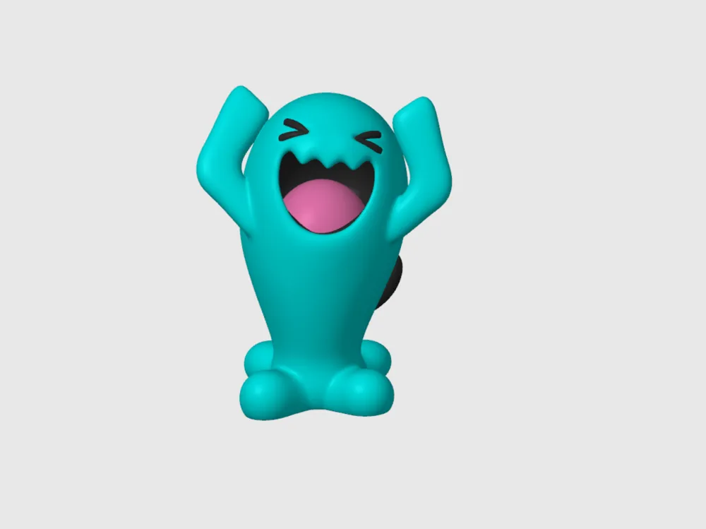 Wobbuffet Multicolor - Free 3D Print Model - MakerWorld