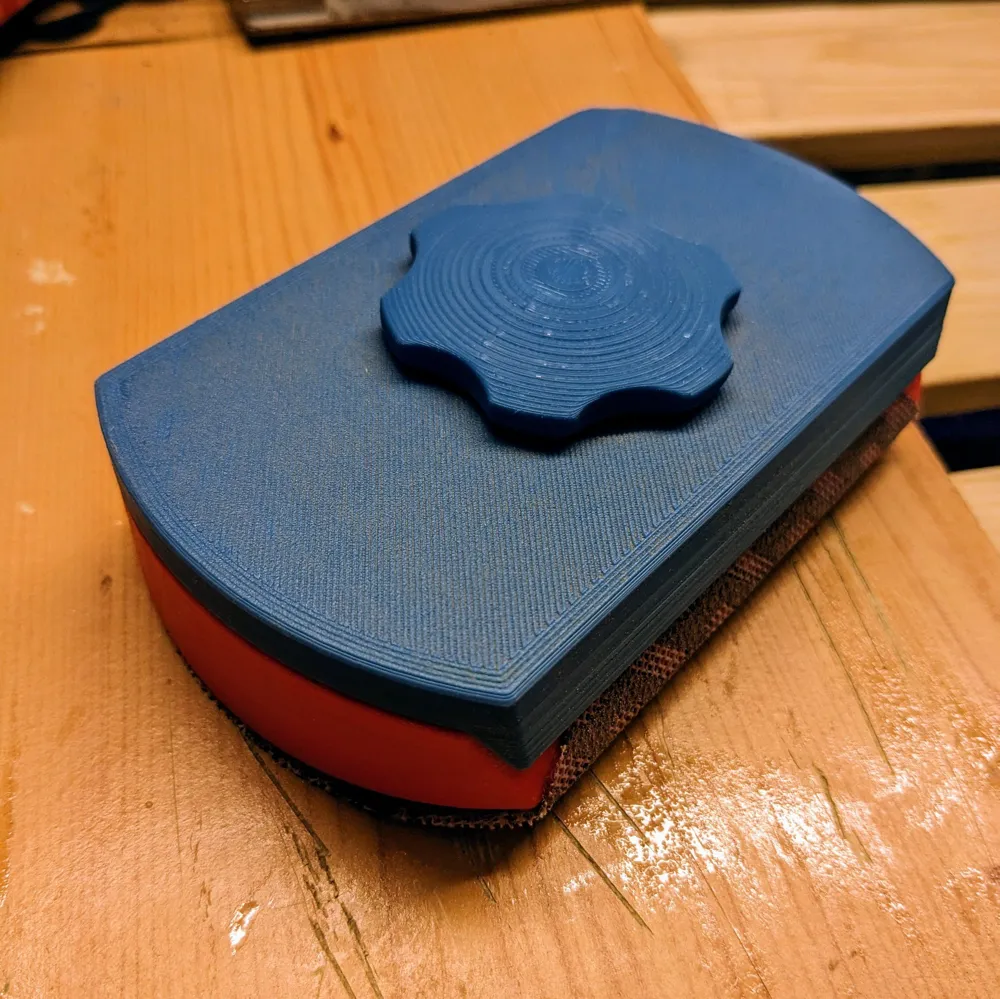 Curved Sanding Block by Nalrod - MakerWorld