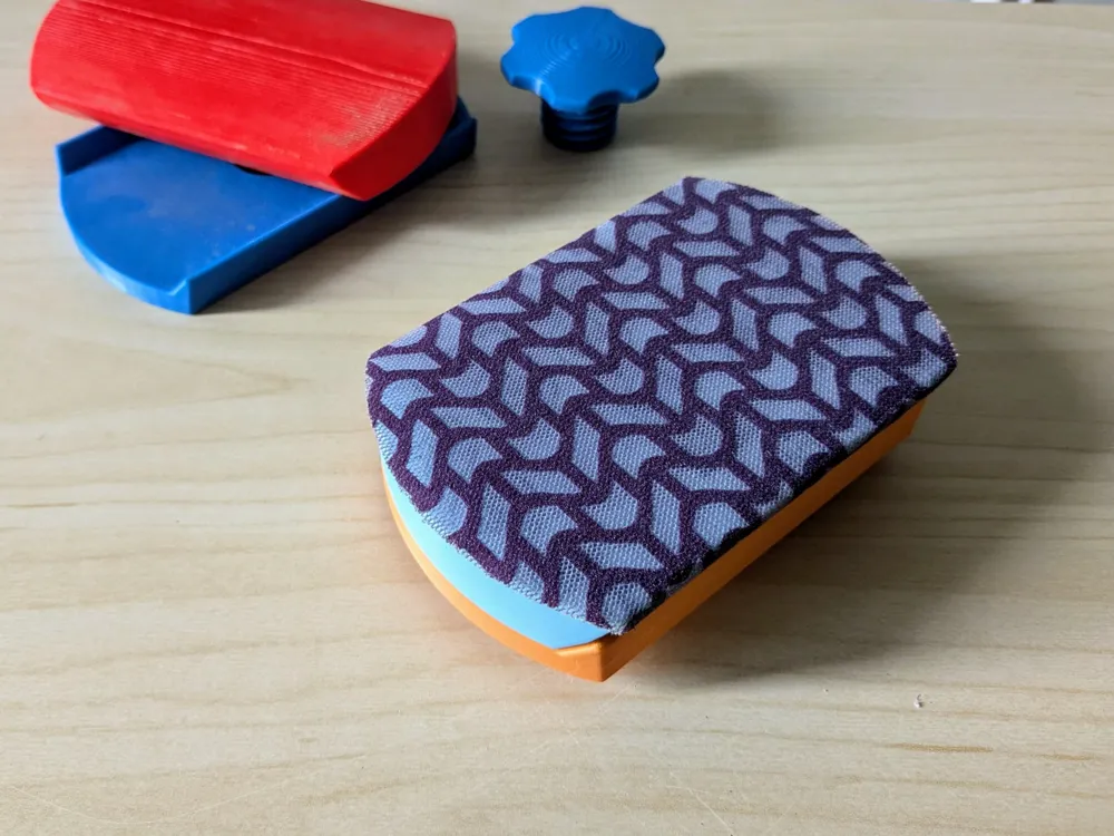 Sanding Block for discs by Nalrod - MakerWorld