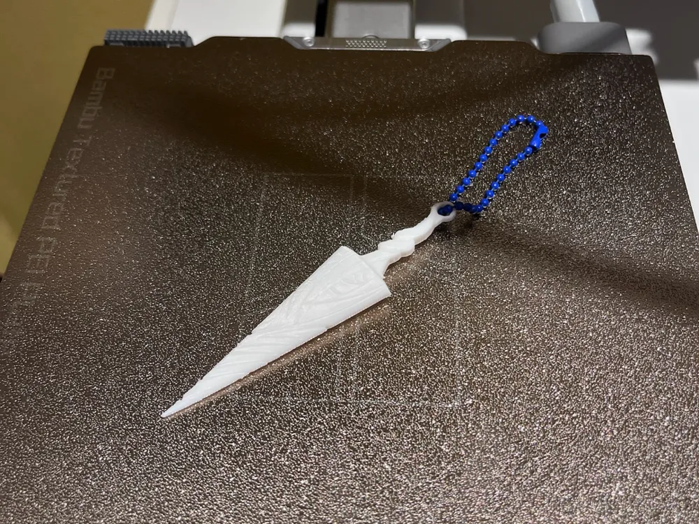 Hollow Knight - Pure Nail Keychain - Free 3D Print Model - MakerWorld