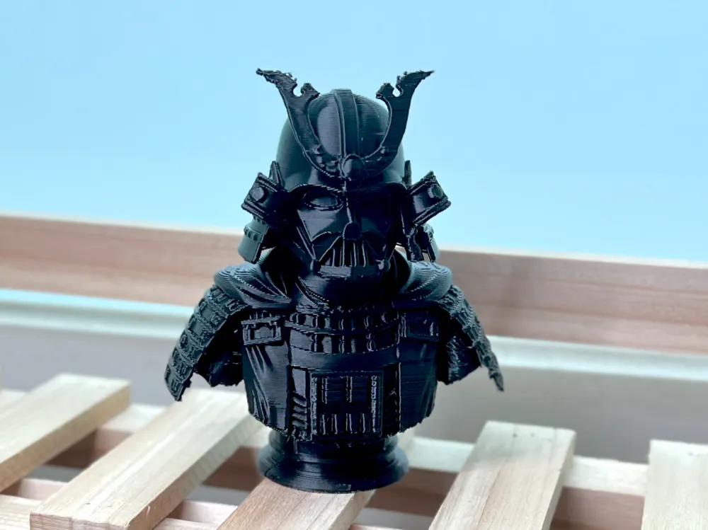 Samurai Vader Bust by D-studio MakerWorld: Download Free 3D Models