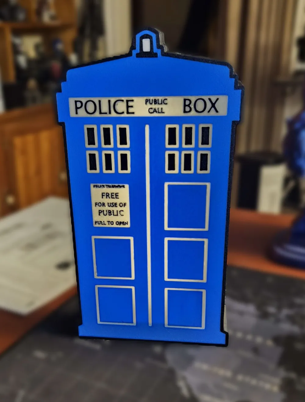 Dr. Who Tardis Lightbox by KF Designs - MakerWorld