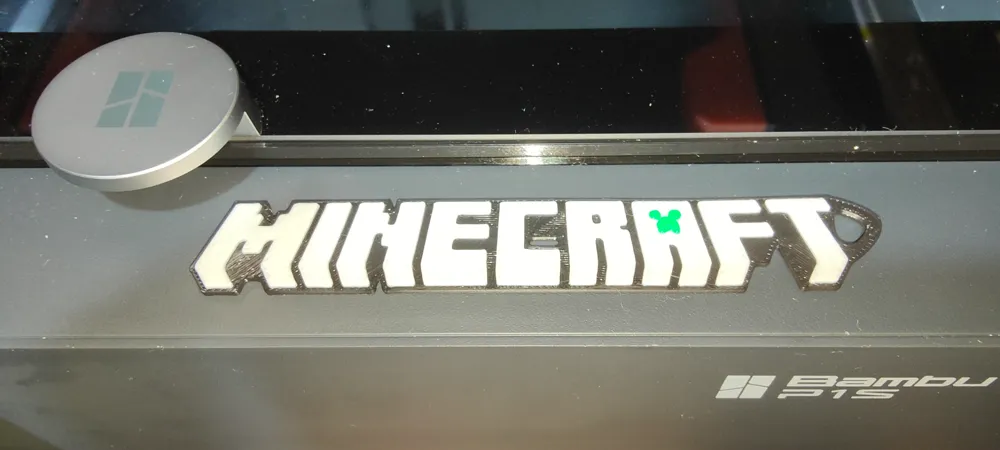 Minecraft Keychain 3 Colors by matteo.march - MakerWorld