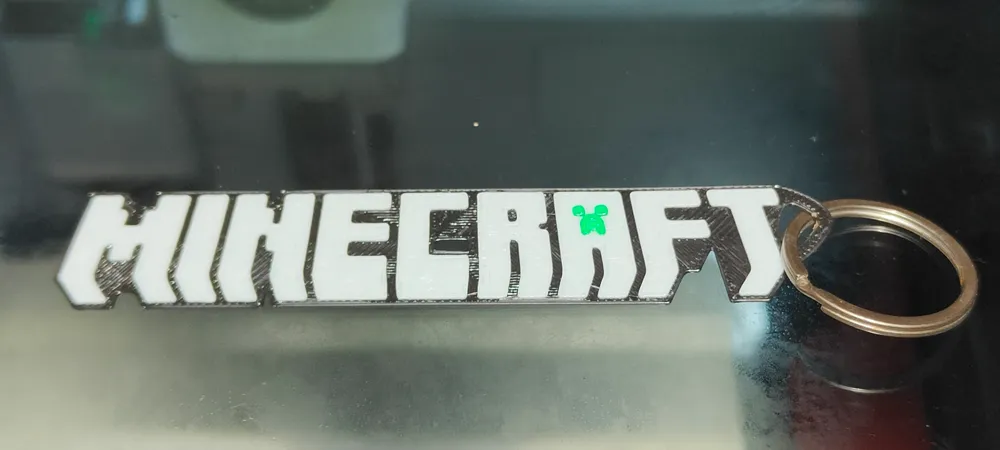 Minecraft Keychain 3 Colors by matteo.march - MakerWorld
