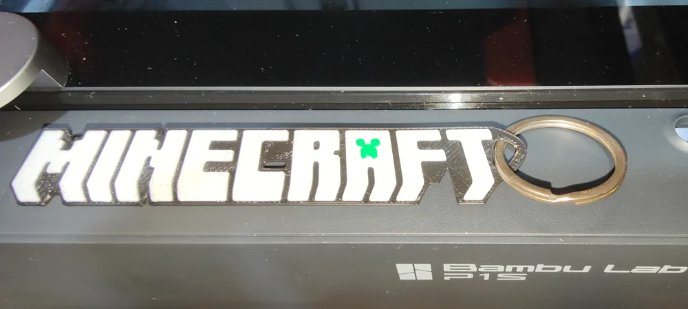 Minecraft Keychain 3 Colors by matteo.march - MakerWorld