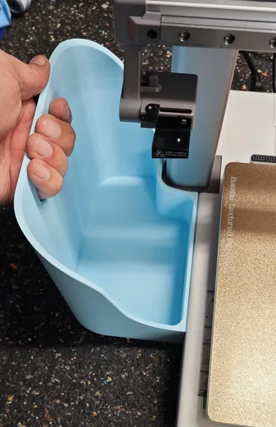 Bambu Lab A1 - Filament Poop bucket with handle by make3dtc - MakerWorld