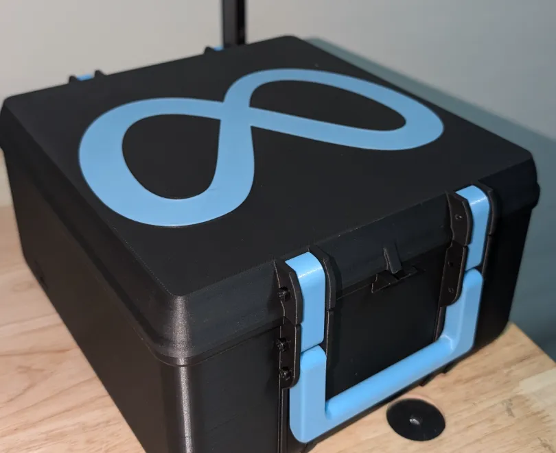 Meta Quest 3 Rugged Carry Case with Charging Remixed by TheTimminator ...