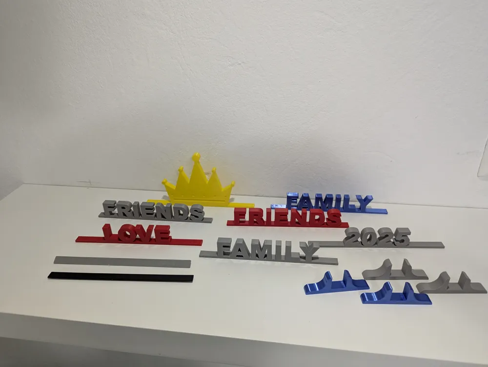 Customizable Picture Frame 10x15 with Title - Free 3D Print Model ...