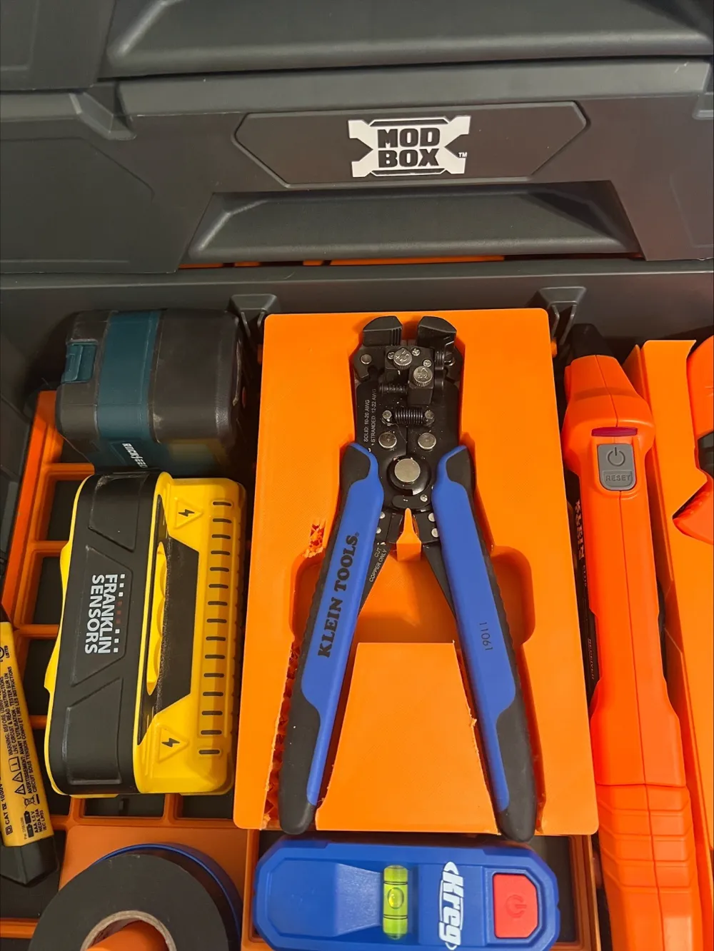 Klein 11061 Automatic Wire Strippers Gridfinity by macexiv - MakerWorld