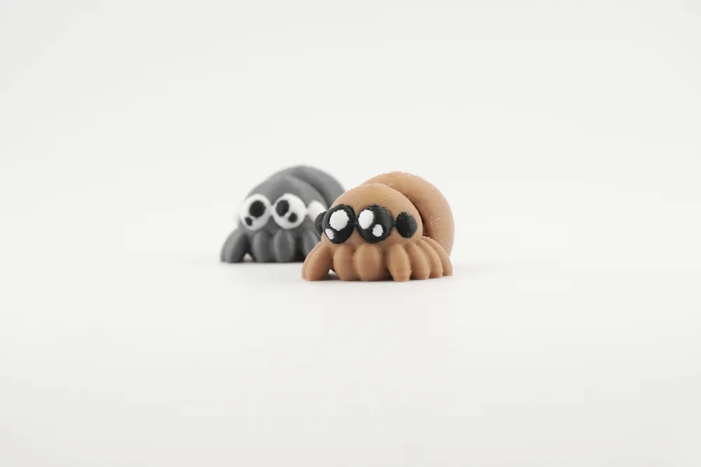 Flexi Mini Spider - Articulated Fidget Toy - Free 3D Print Model ...