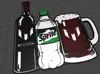 Vino y Sprite logo de Messi para chop cerveza mate - Modelo de ...