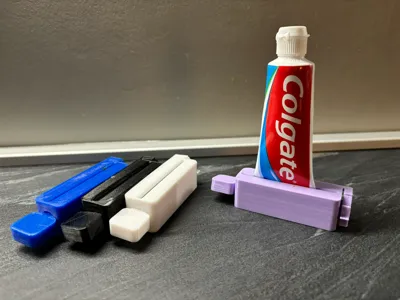 Toothpaste Squeezer and Stand by Paidros MakerWorld: Download Free 3D ...