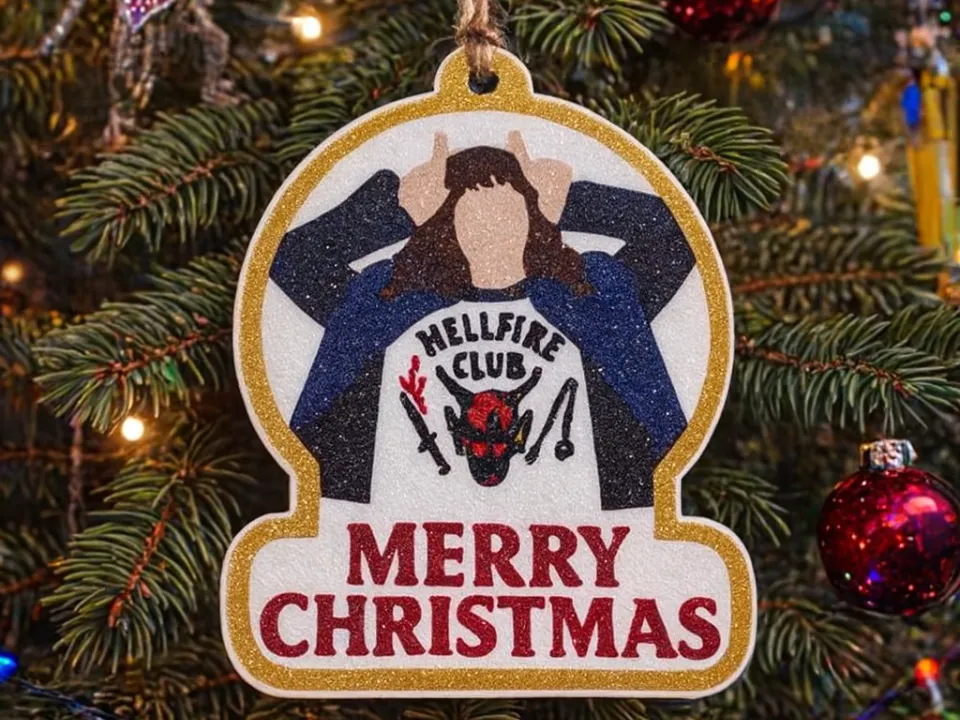 Eddie - Stranger Things - Christmas Tree Ornament - Free 3D Print Model ...
