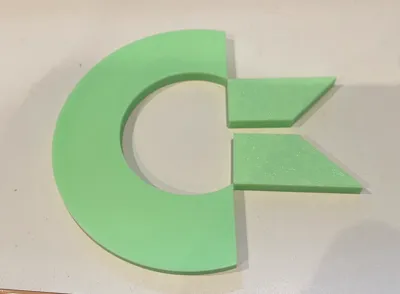 Commodore C64 Logo by Qwer.Tzui - MakerWorld