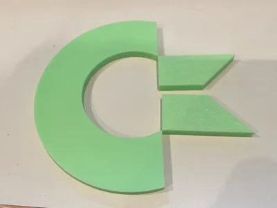Commodore C64 Logo by Qwer.Tzui - MakerWorld