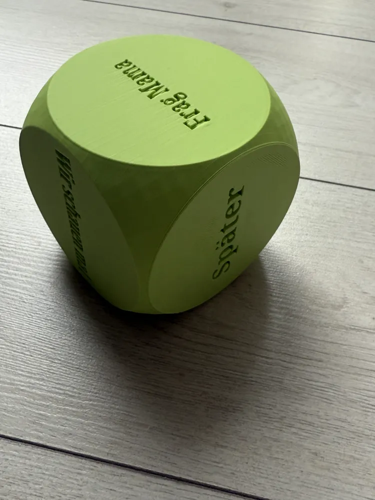 Decision-Making Cube by FreakyButFine MakerWorld: Download Free 3D Models