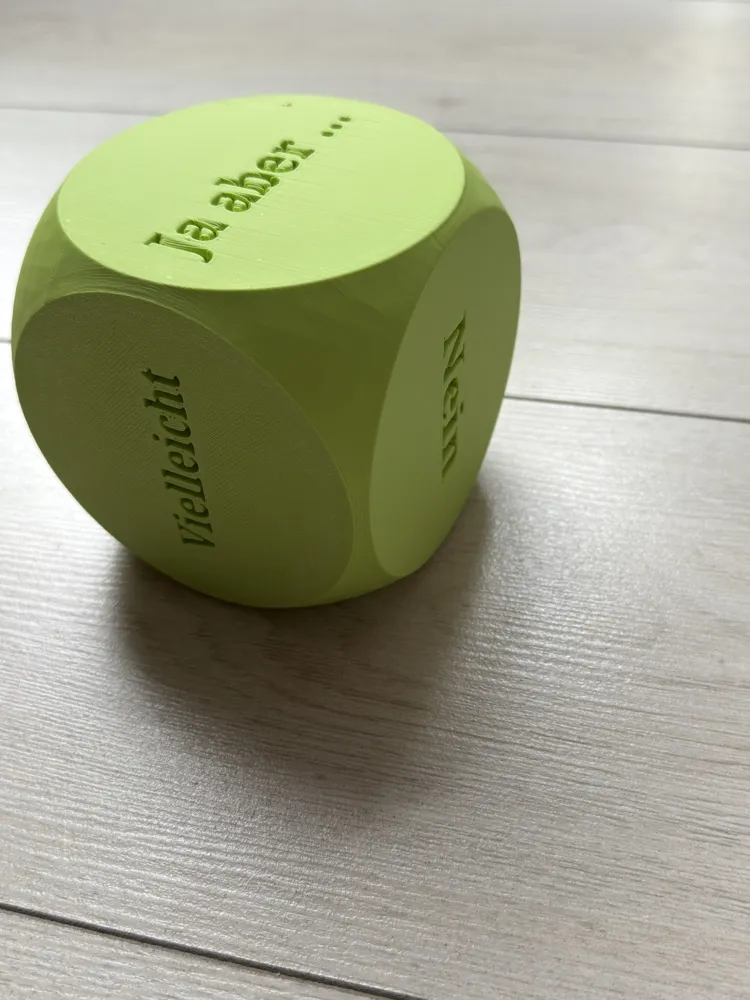 Decision-Making Cube by FreakyButFine MakerWorld: Download Free 3D Models