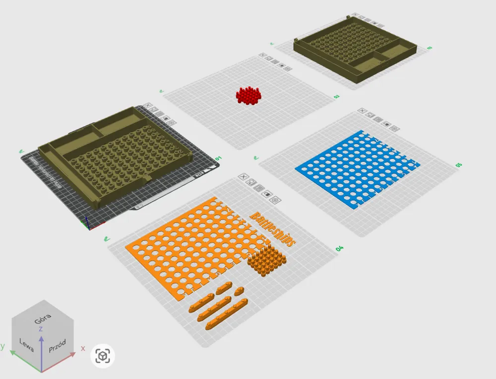 Battleships Game by Domin13 MakerWorld: Download Free 3D Models