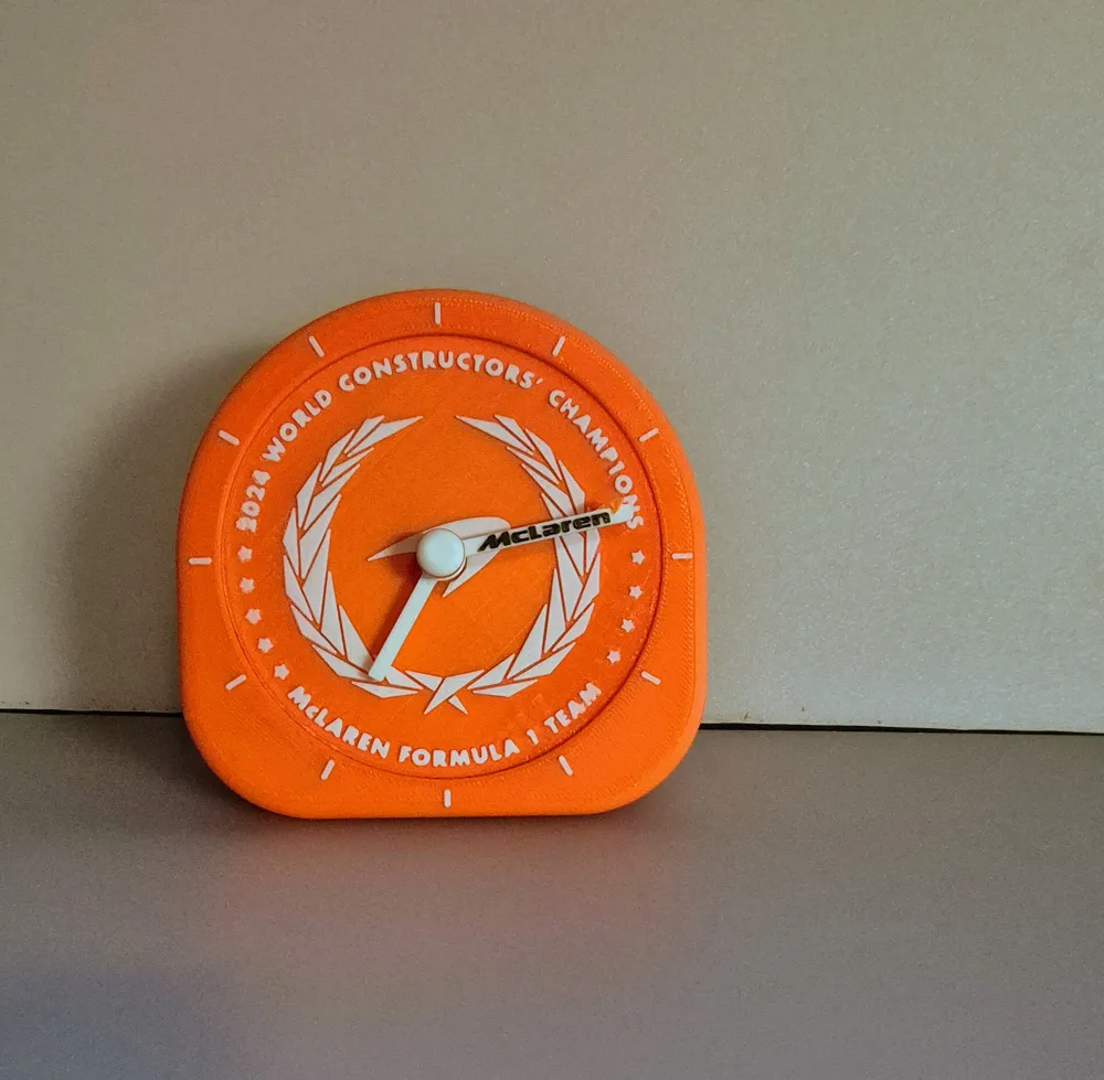 Formula 1 Teams, table clock, Ferrari, Mercedes, FIA - Free 3D Print ...
