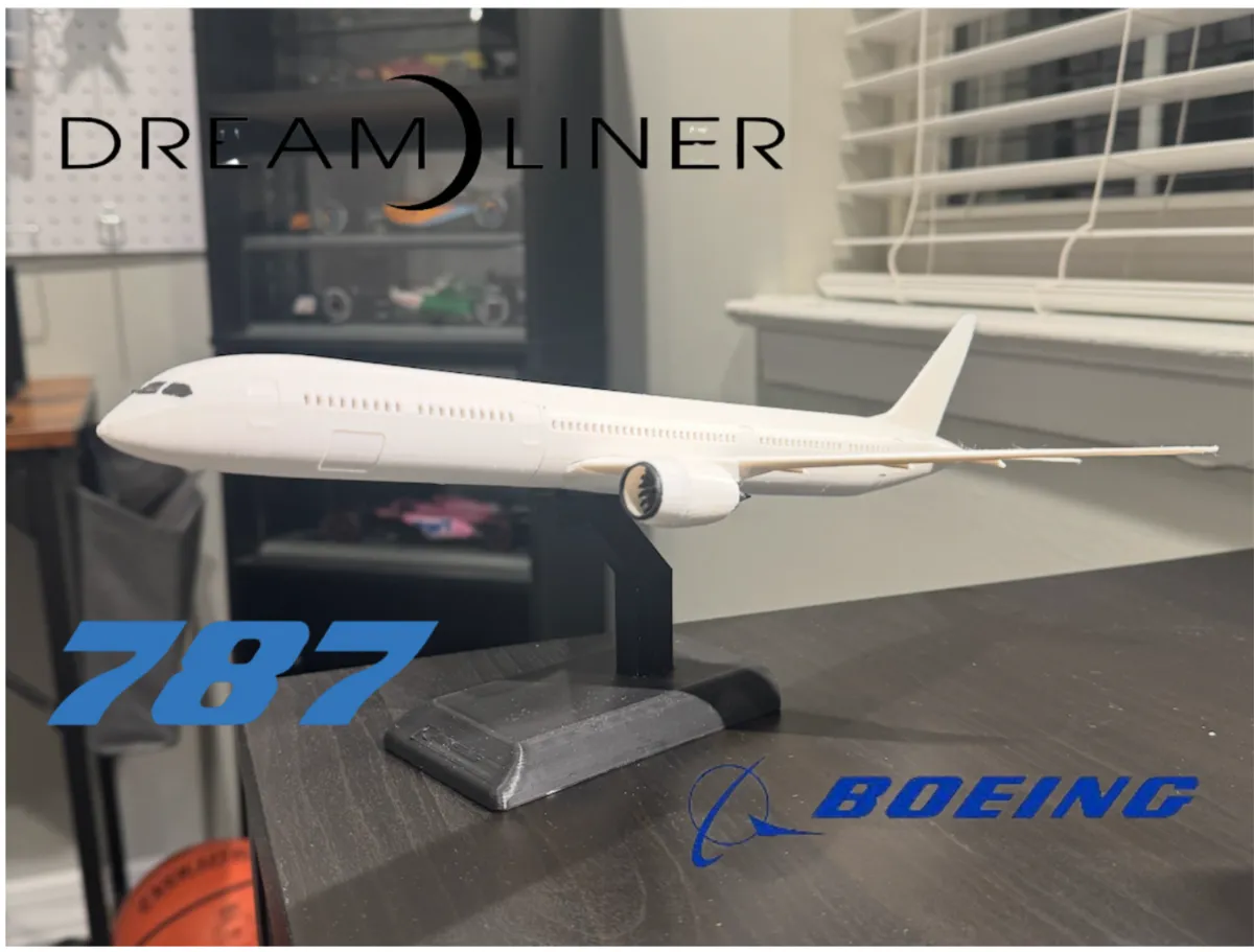 Boeing 787-10 Dreamliner 1:200 - Free 3D Print Model - MakerWorld