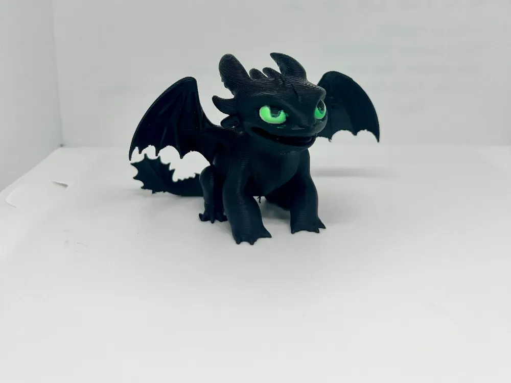 toothless dragon by Funny Print MakerWorld: Download Free 3D Models