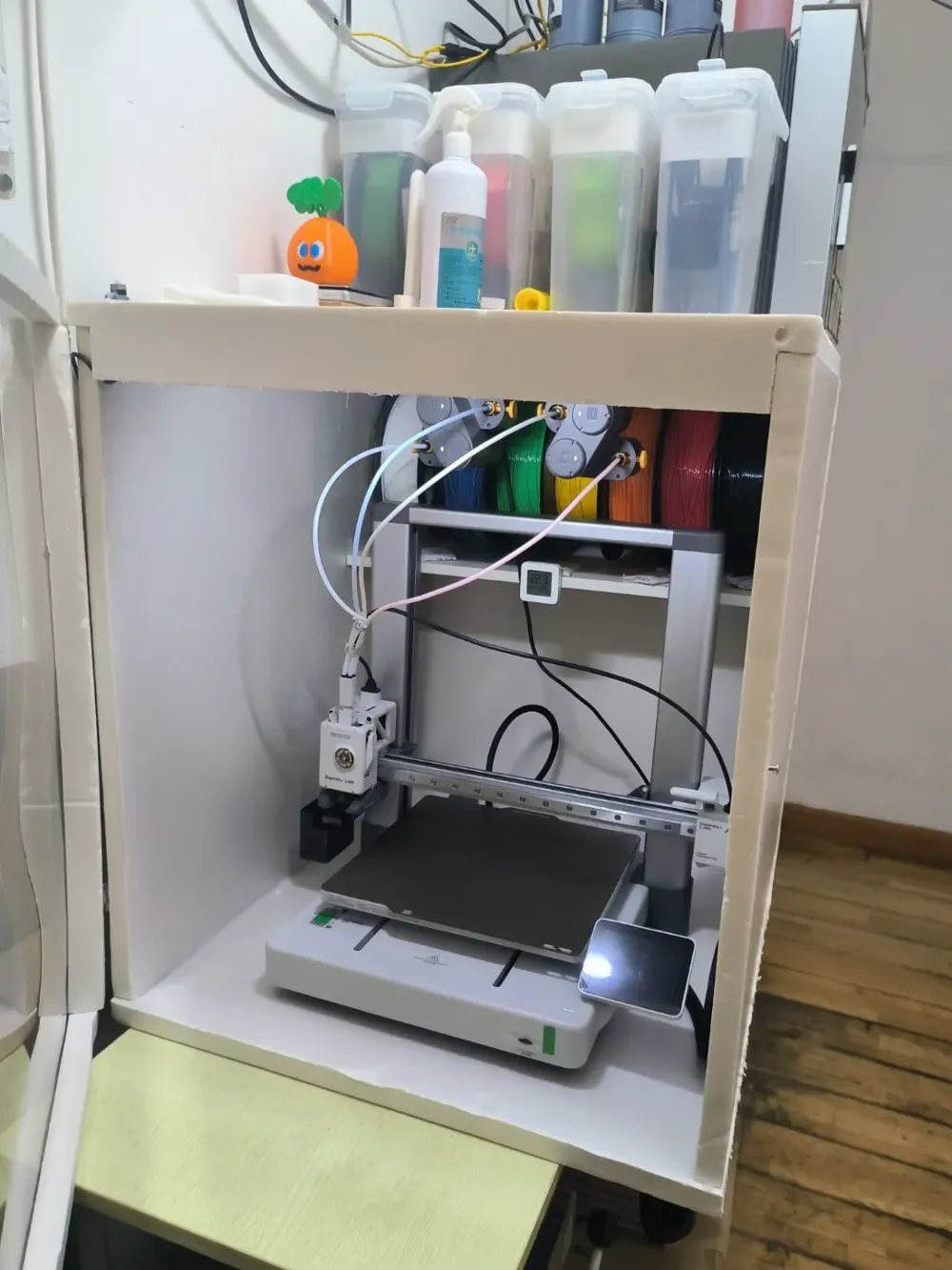 A1/A1 mini Enclosure Top-Mounted AMS-Lite Solution by 吃国际版土豆长大的国际版马铃薯 ...
