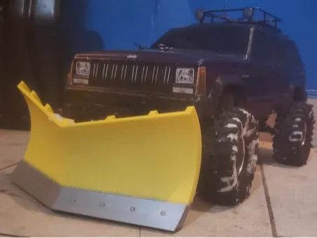 Rc V snow plow 1/8 1/10 Remixed by simZnet MakerWorld: Download Free 3D ...