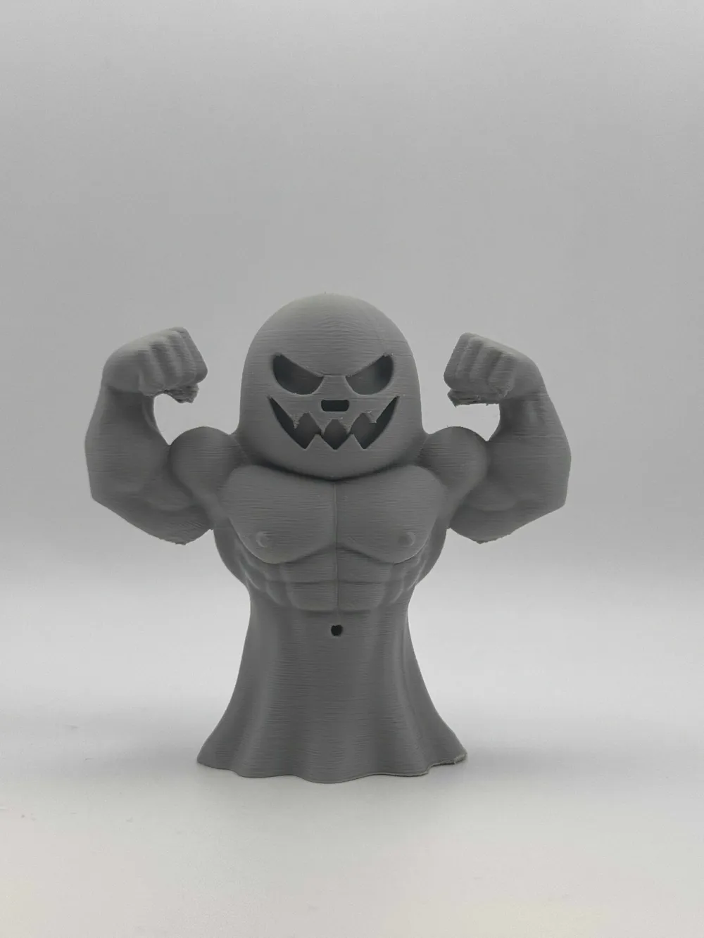 Sigma Halloween Ghost – Muscular Spooky Figurine by humilak MakerWorld ...