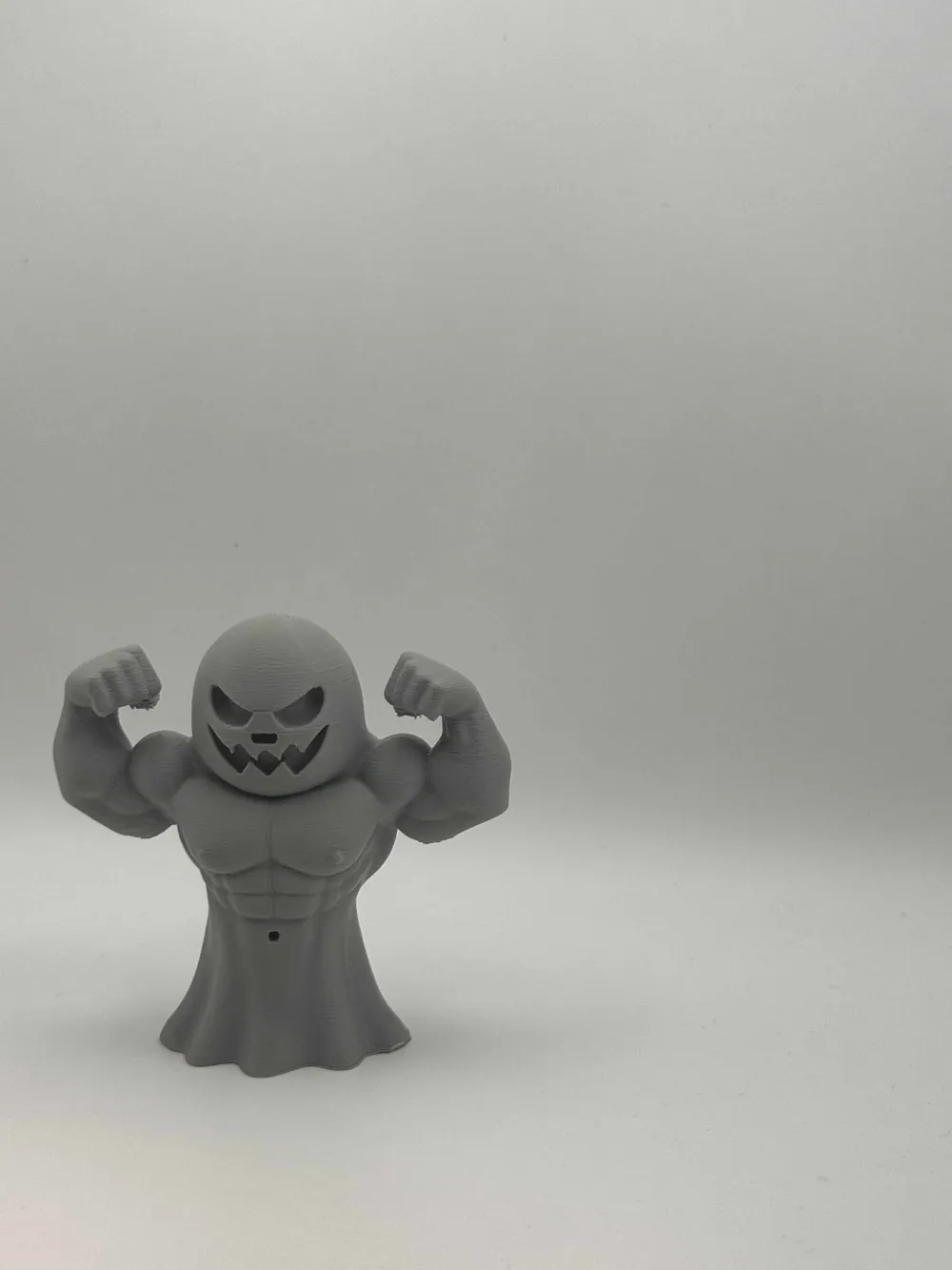 Sigma Halloween Ghost – Muscular Spooky Figurine by humilak MakerWorld ...
