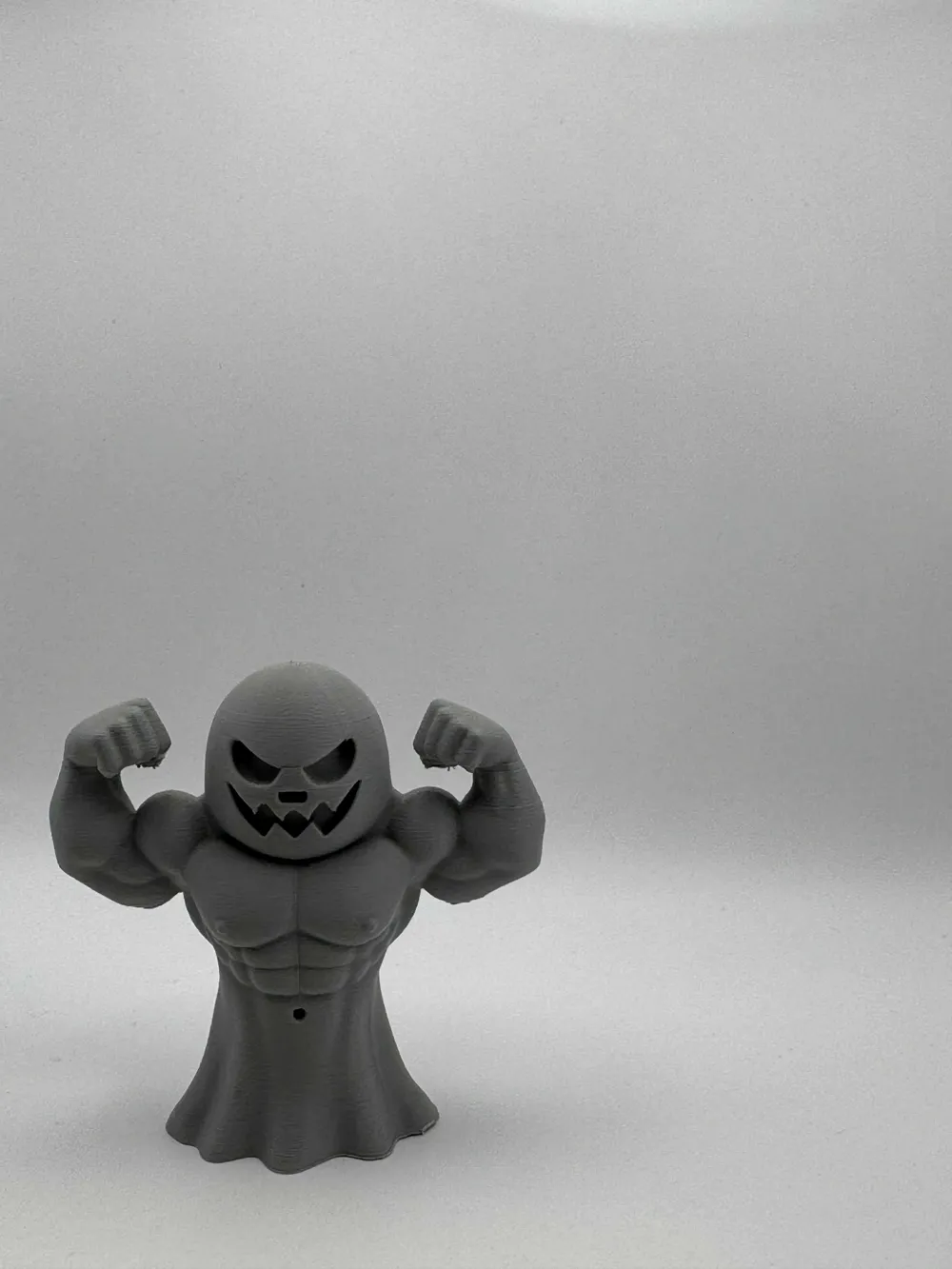 Sigma Halloween Ghost – Muscular Spooky Figurine by humilak MakerWorld ...