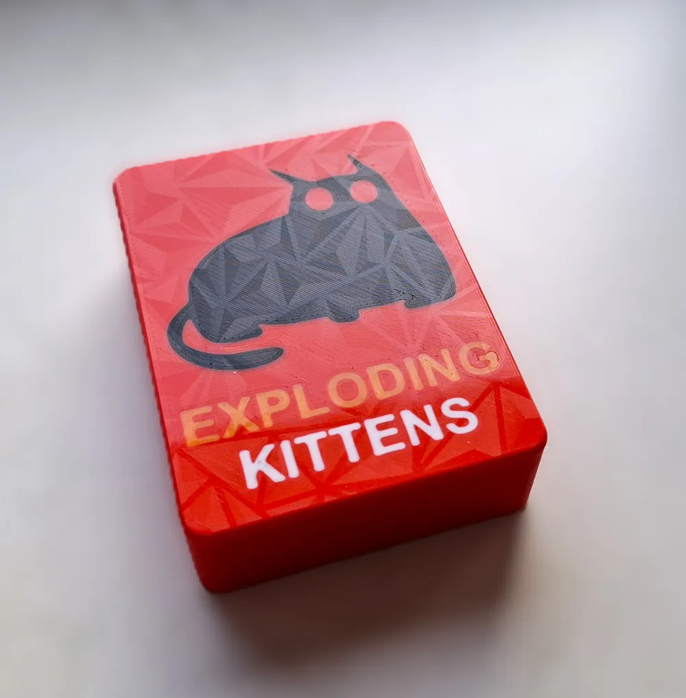 Playing Card Box - Exploding Kittens by Jonas - MakerWorld