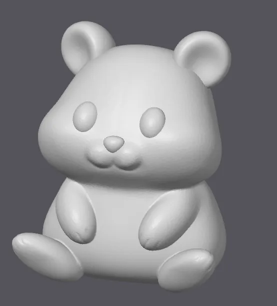 Decorative Hamster Figure by Helena MakerWorld: Download Free 3D Models