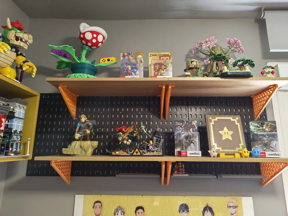 MODU SYS - Modular Honeycomb Shelving System - Free 3D Print Model ...