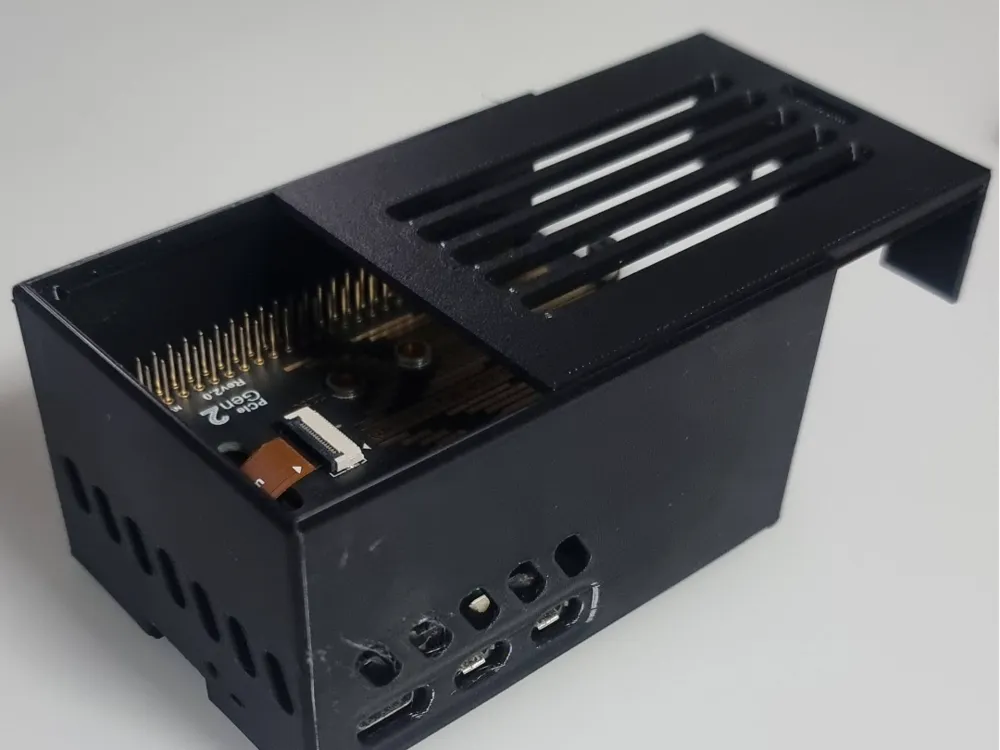 Raspberry Pi 5 + Waveshare Dual M.2 PCIe Case by SYS_ MakerWorld ...