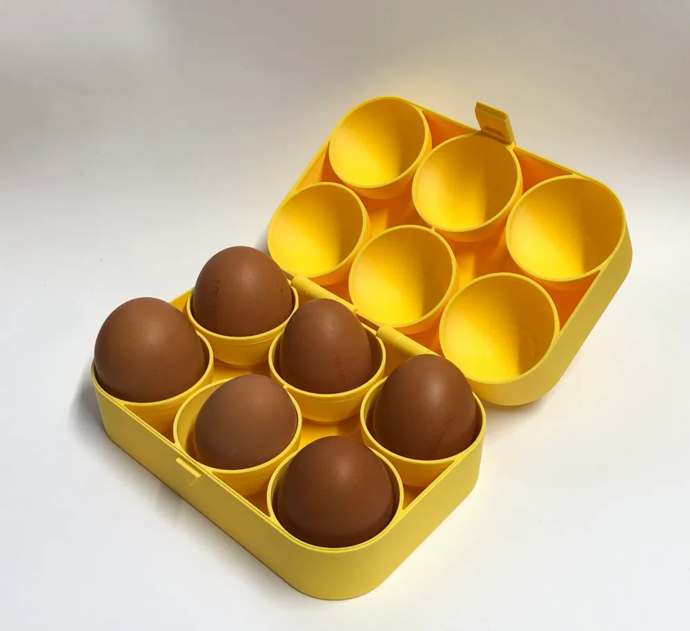 Transport and Storage Box for Eggs by Staprin3D MakerWorld: Download Free 3D Models