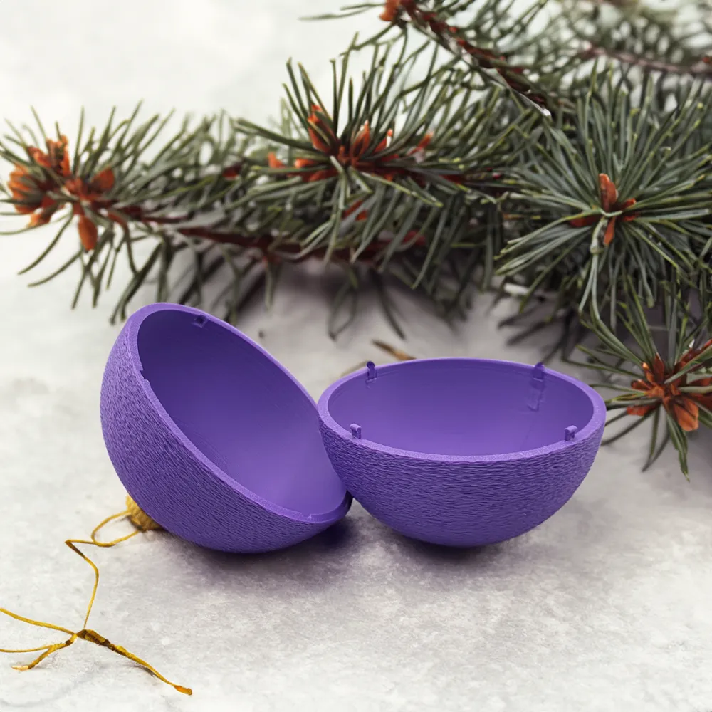 CHRISTMAS SECRET ORNAMENT CONTAINER by Tactical Kaoz - MakerWorld