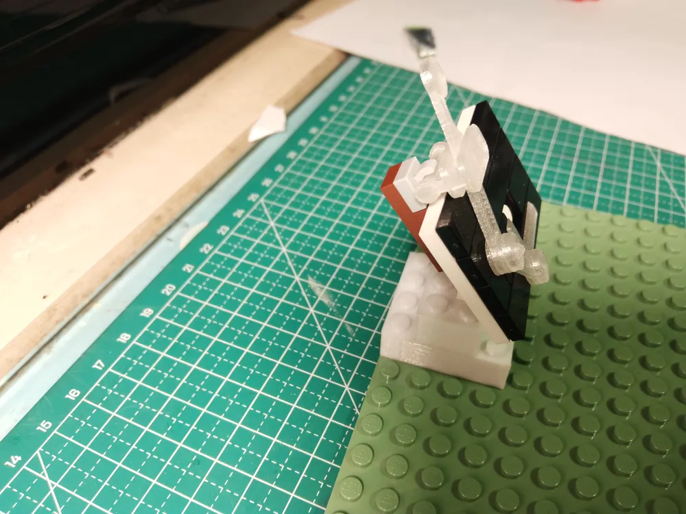 Lego 3D Printed Drawing Arm Stand (Simplified and Enhanced Version ...