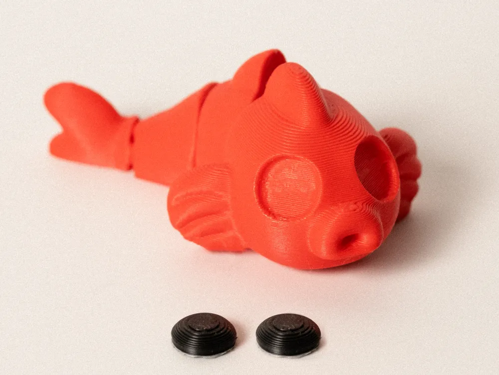 Mini Fish – Articulated & Keychain - Free 3D Print Model - MakerWorld