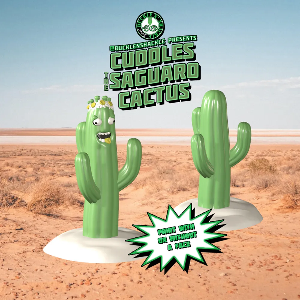 Cuddles The Saguaro Cactus - Figure Sand Dune by bucklenshackle ...