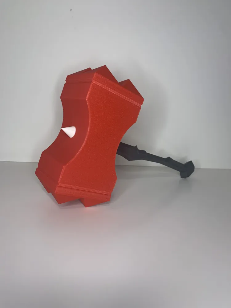 OSRS Dragon War Hammer Oldschool RuneScape - Free 3D Print Model ...